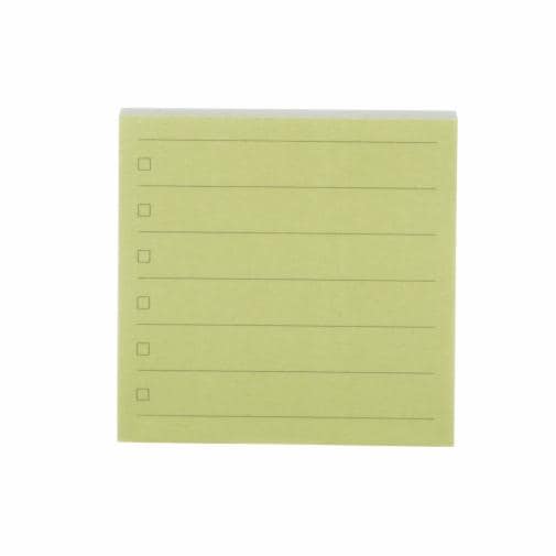 Green Post It Note