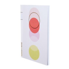 Noted by Post-it® Brand, Warm Circle Spectrum Notebook, 5.75 in x 8.5 ...