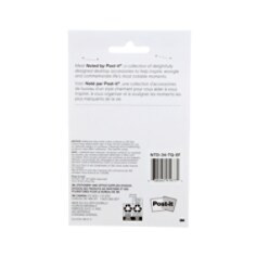 Noted by Post-it® Brand, Turquoise Top 3 Notes, 3 in x 4 in, 1 Pad/Pack ...