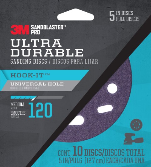 3M™ SandBlaster™ Pro Ultra Durable Universal Hole Sanding Disc ...