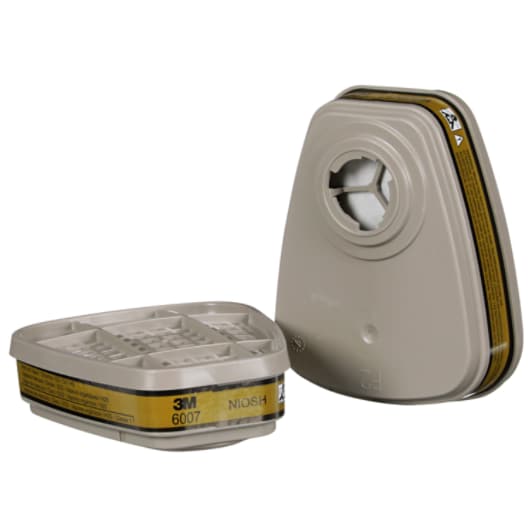 3M™ Mercury Vapour, Organic Vapour, and Acid Gas Cartridge 6007, 60/Case | 3M Canada