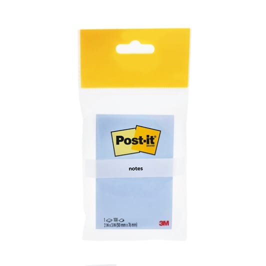 Post-it® Cloud Blue 656-1CB, 2 In x 3 In, 100 Sheets | 3M Malaysia