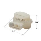 3M™ Scotchlok™ Electrical IDC 314U-BIN, Pigtail, Self-Stripping, Flame ...