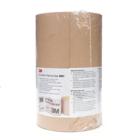 3M™ All Weather Flashing Tape, 8067, tan, 9 in x 75 ft, slit liner | 3M ...