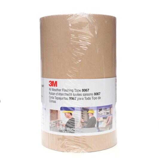 3M™ All Weather Flashing Tape, 8067, tan, 9 in x 75 ft, slit liner | 3M ...