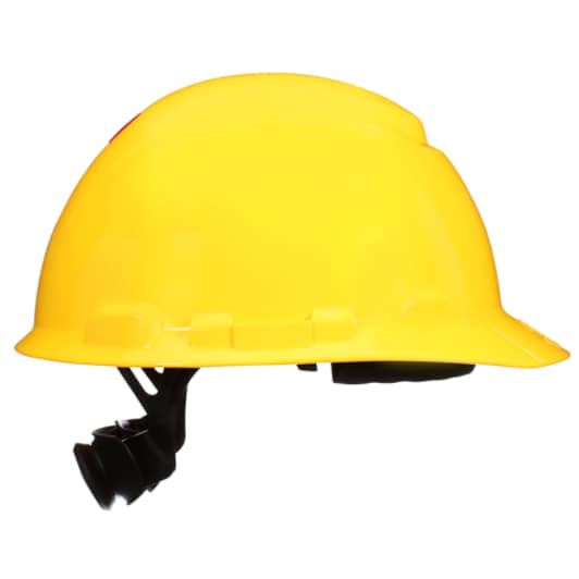 3M™ SecureFit™ Hard Hat H-702SFR-UV, Yellow, 4-Point Pressure Diffusion ...