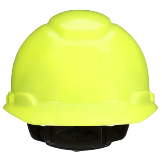 3M™ SecureFit™ Hard Hat H-709SFR-UV, Hi-Vis Yellow, 4-Point Pressure ...