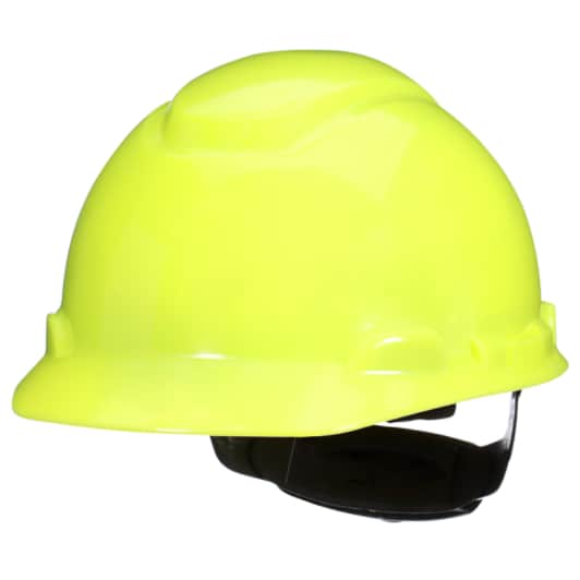 3M™ SecureFit™ Hard Hat H-709SFR-UV, Hi-Vis Yellow, 4-Point Pressure ...