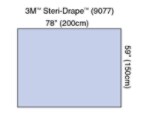 3M™ Steri-Drape™ Drape Non-Adhesive Sheet/Back Table Cover, 9077 | 3M UAE