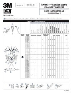 3M™ DBI-SALA® ExoFit™ X300 Comfort Construction Positioning Safety ...
