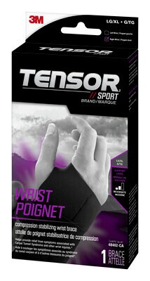 Tensor Sport™ Compression Stabilizing Wrist Brace, Right Hand, L/XL ...