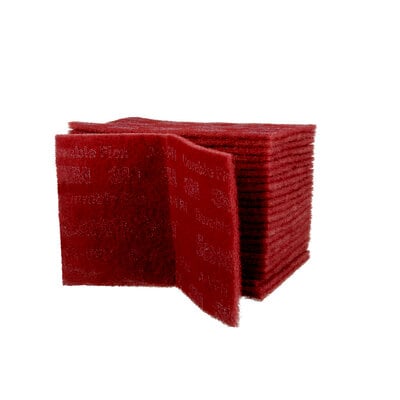 Scotch-Brite™ Durable Flex Hand Pad 7847, MX-HP, A/O Very Fine, Maroon ...