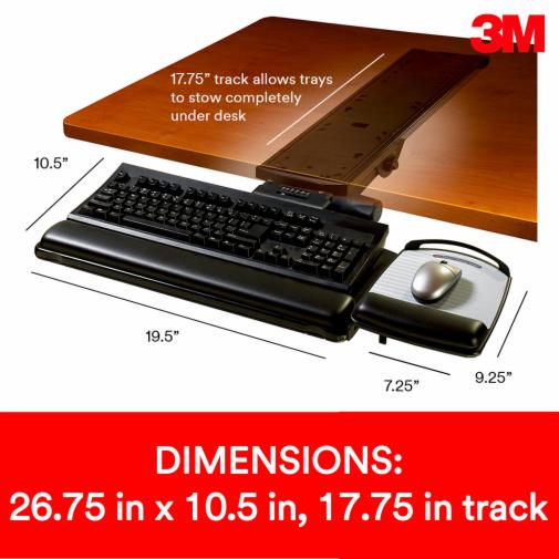 Natural Adjustable Keyboard Platform Adjustable Keyboard Tray