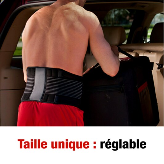 Attelle pour dos Tensor(MC), réglable, noire/grise | 3M Canada