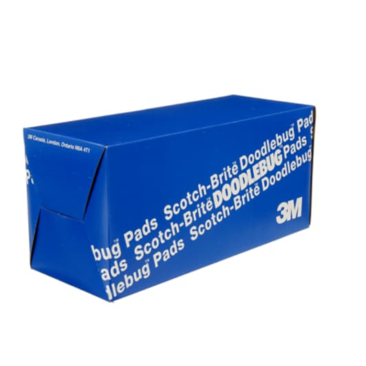 3M™ Doodlebug™ Black Scrub 'n Strip Pad 8531, 4.625 in x 10 in (117.475 ...