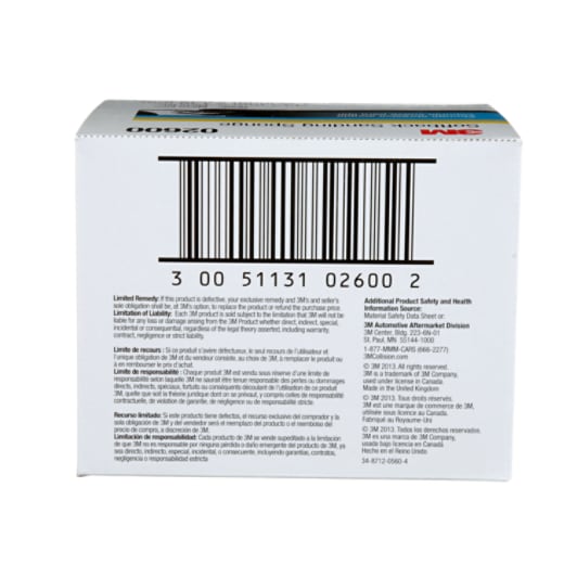 3M™ Softback Sanding Sponge, 02600, 4 1/2 in x 5 1/2 in (11.43 cm x 13. ...