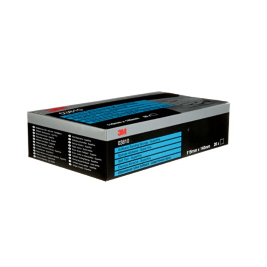 3M™ Softback Sanding Sponge, 03810, Superfine-500/600, 4 1/2 in x 5 1/2 ...