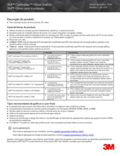 Película Gráfica 3M™ Controltac™ IJ180-10, 1.21 m x 45.72 | 3M Brasil