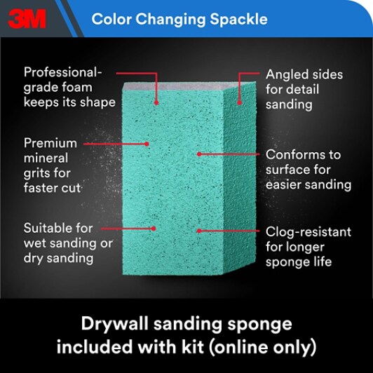 3M™ High Strength Hole Repair Color Changing Spackling Compound CC ...