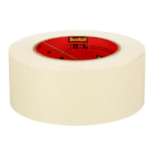 Scotch® High Performance Masking Tape, 214, tan, 2 in x 60 yd (50.8 mm ...