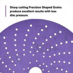 3M™ Cubitron™ II Hookit™ Clean Sanding Abrasive Disc, 31483, 6 in, 320 ...