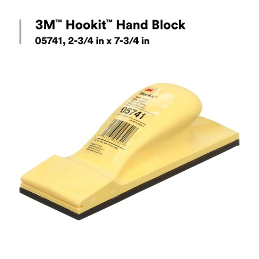 3M™ Hookit™ Hand Block, 05741, 2-3/4 in x 7-3/4 in, 10 per case | 3M ...