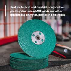 3M™ Green Corps™ Fibre Disc 36507, 5 in x 7/8 in, 40, 20 Discs/Bag, 5 ...