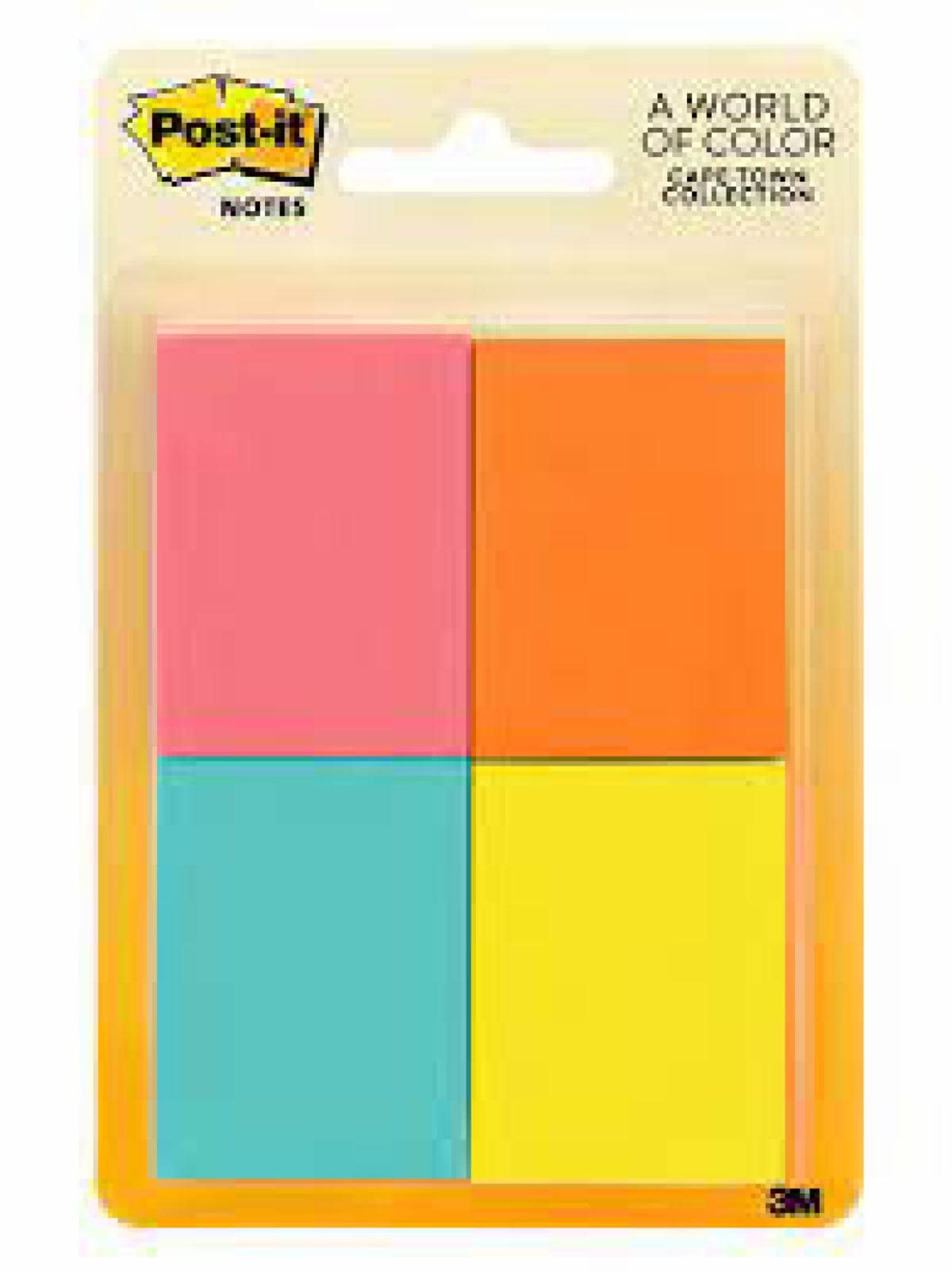 Post-it® Notes BN 653-4, Washed Denim KR, 51 mm x 38 mm x 100 Sheets ...