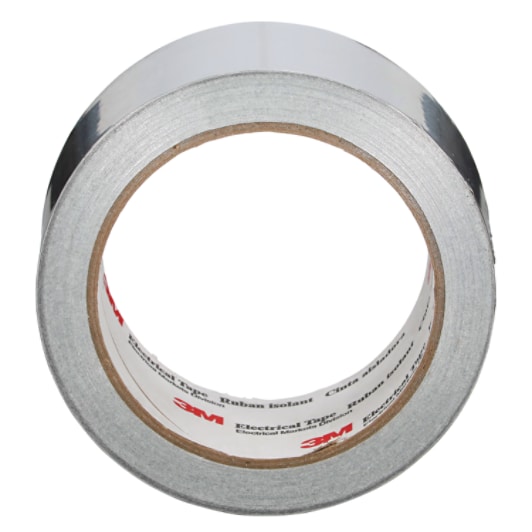 3M™ Aluminum Foil EMI Shielding Tape 1170, 2 in x 18 yd (5.08 cm x 16.5 ...