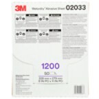 3M™ Wetordry™ Abrasive Sheet, 401Q, 02033, 1200, 9 in x 11 in (22.86 cm ...