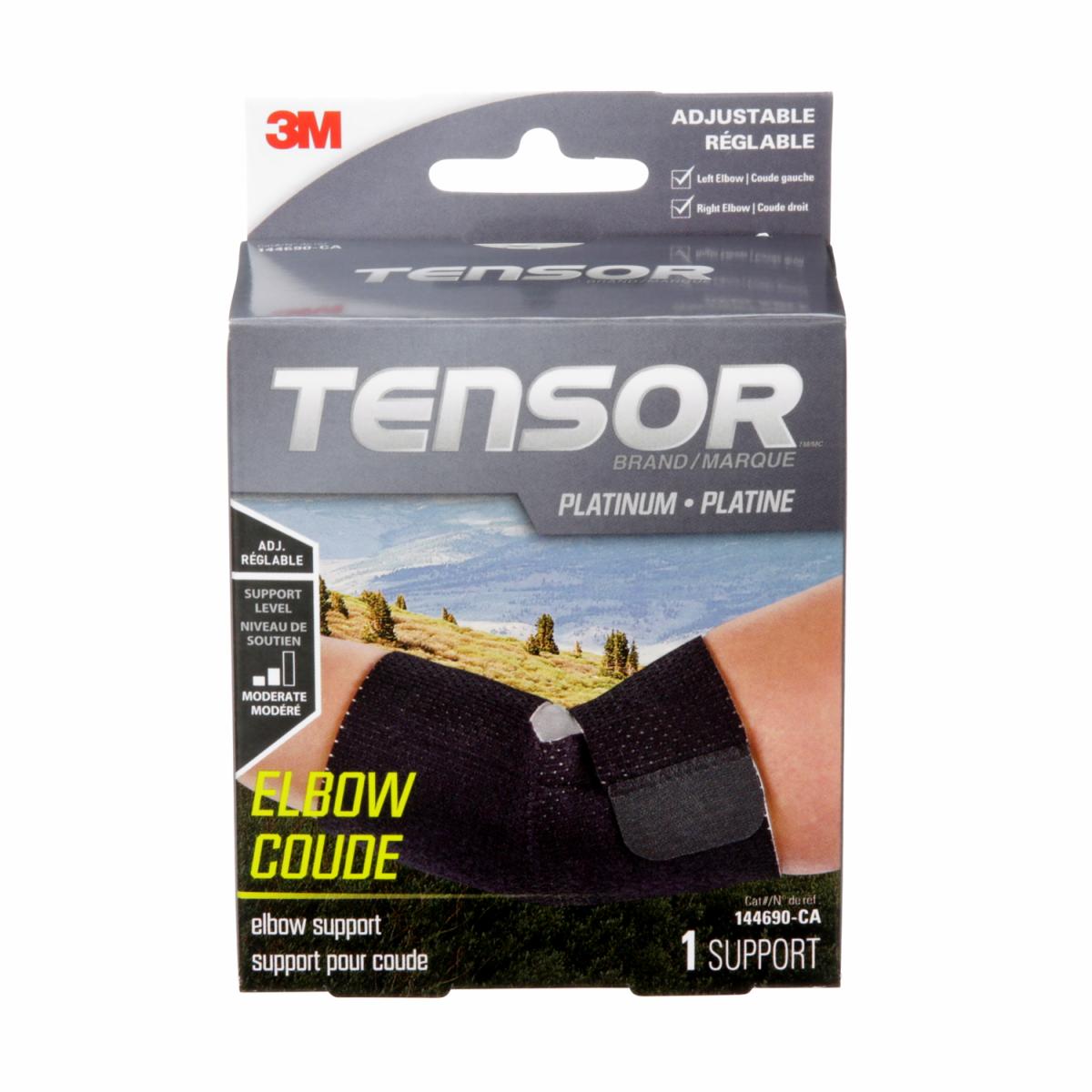 Tensor™ Platinum Comfort Elbow Support, Adjustable | 3M Canada