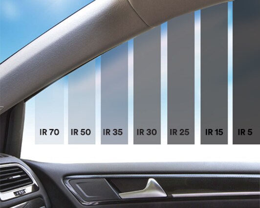 Película para Ventanas Automotrices 3M™, Serie Ceramic IR, 5, 1.52 m x ...