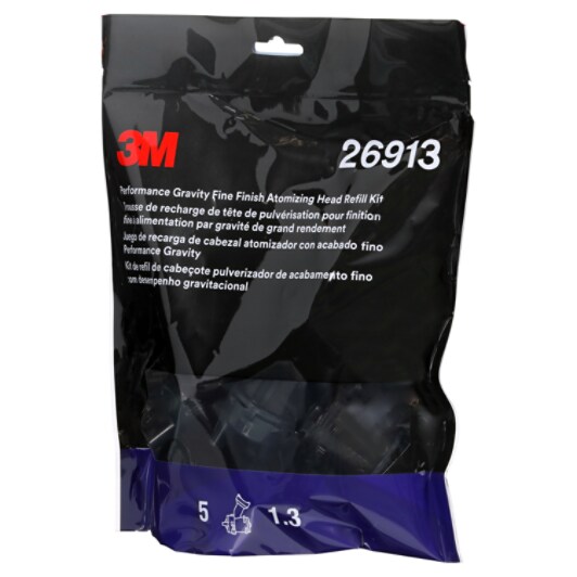 3M™ Performance Gravity Fine Finish Atomising Head Refill Kit, Green, 1 ...