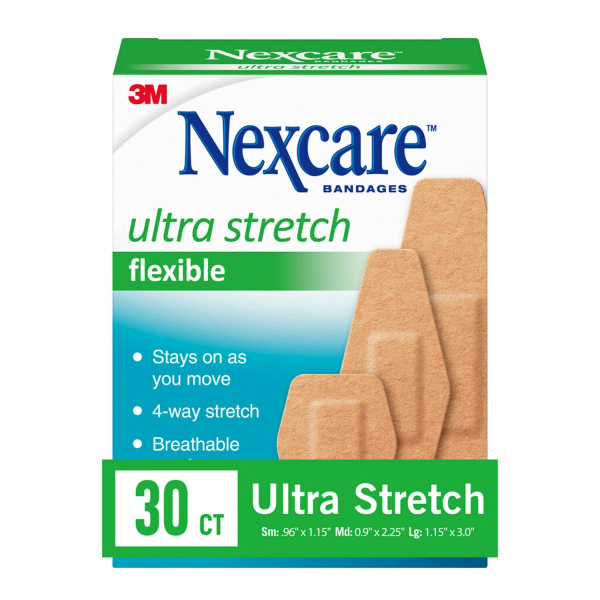 Nexcare™ Ultra Stretch Bandages, Assorted 576-30PB | 3M South Africa