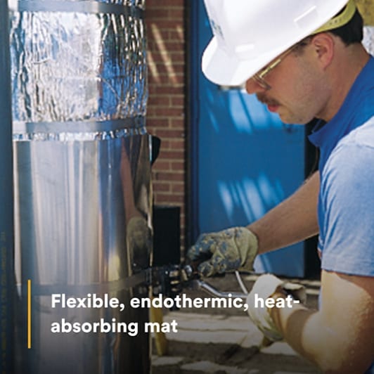 3M™ Interam™ Endothermic Mat E-54-A, 24.5 in X 20 ft, 1 roll/case | 3M ...