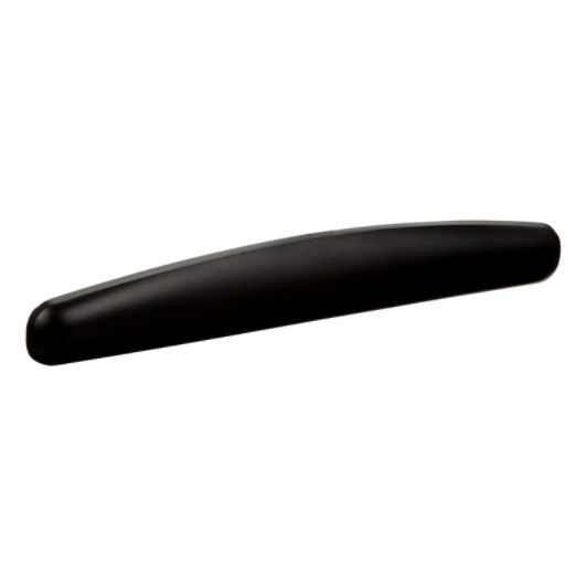 3M™ Gel Wrist Rest WR309LE, Black, Leatherette, with Antimicrobial ...