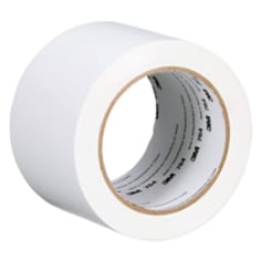3M™ General Purpose Vinyl Tape 764, White, 2 in x 36 yd, 5 mil, 24 Roll ...