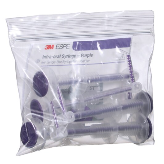 3M™ Intra-Oral Syringe - Purple Refill Pack, 71507 | 3M Lietuva