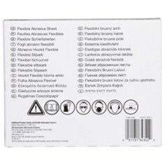 3M™ Flexible Abrasive Hookit™ Sheet, 34342, 5.5 in x 6.8 in (13.97 cm x ...