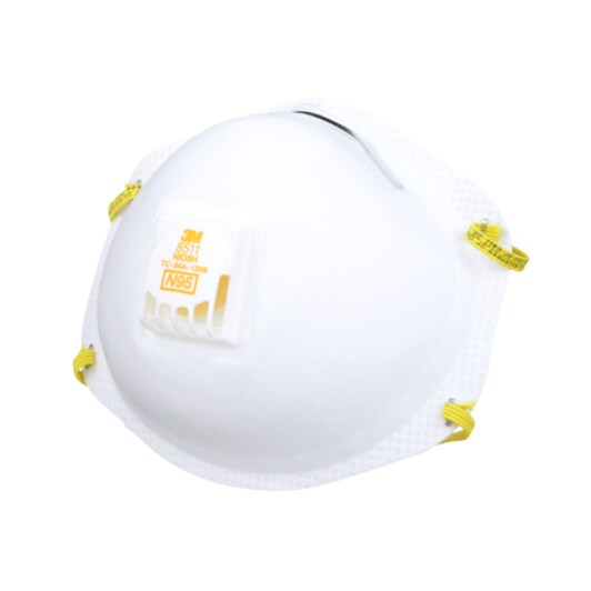 3M™ Respirator 8511P10-DC-PS, Pro Series, Paint Sanding, N95, Valved ...