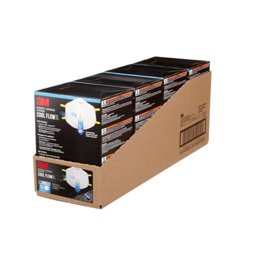 3M™ Respirator 8511P10-DC-PS, Pro Series, Paint Sanding, N95, Valved ...