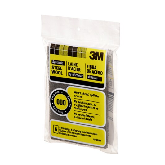 3M™ Synthetic Steel Wool Pad 10120NA, #000 Extra Fine, 18/Case | 3M Canada