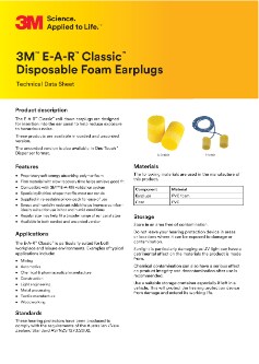 3M™ E-A-Rfit™ Classic™ Probed Test Plugs, 393-2003-50 | 3M New Zealand