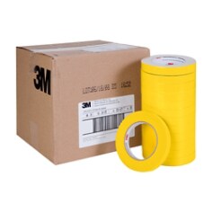 3M™ Automotive Refinish Masking Tape, 06652, 18 mm x 55 m, 48 per case ...