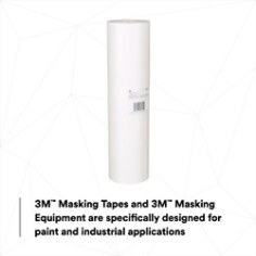 3M™ White Masking Paper, 06539, 18 in x 750 ft, 2 per case | 3M United ...