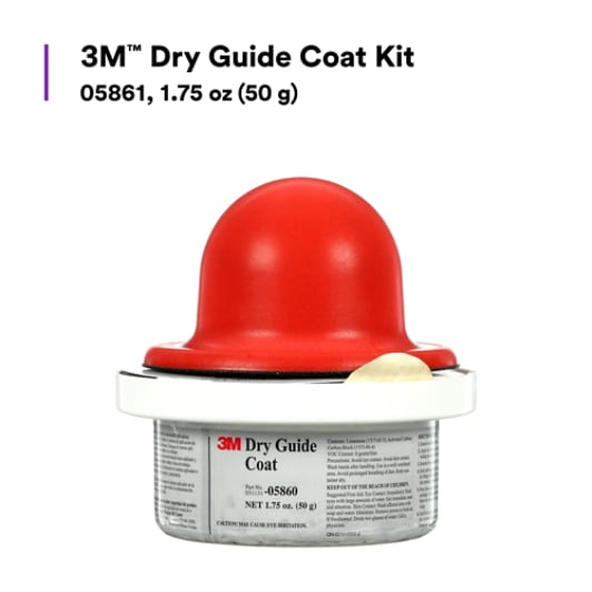 3M™ Dry Guide Coat Kit, 05861, 1.75 oz (50 g), 6 packs per case | 3M ...