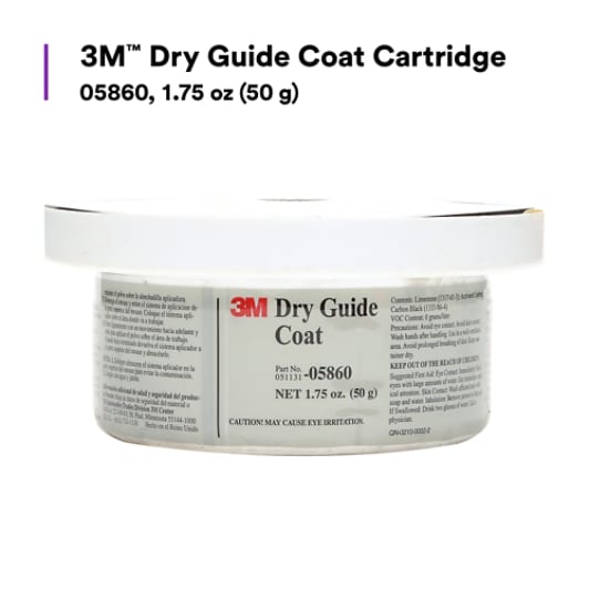 3M™ Dry Guide Coat Cartridge, 05860, 1.75 oz (50 g), 10 packs per case ...