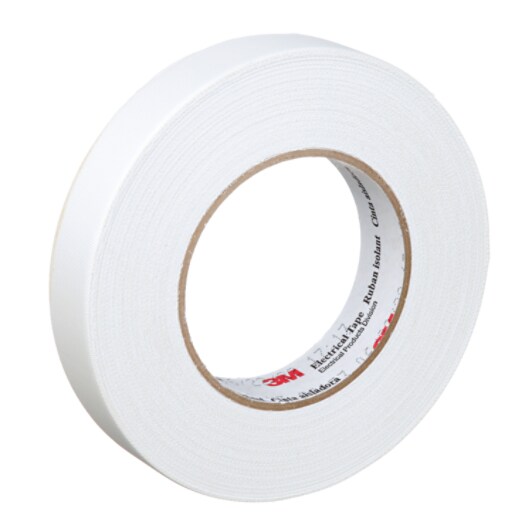 Scotch® 27 Glass Cloth Electrical Tape, white, 1 in x 60 yd, rubber ...