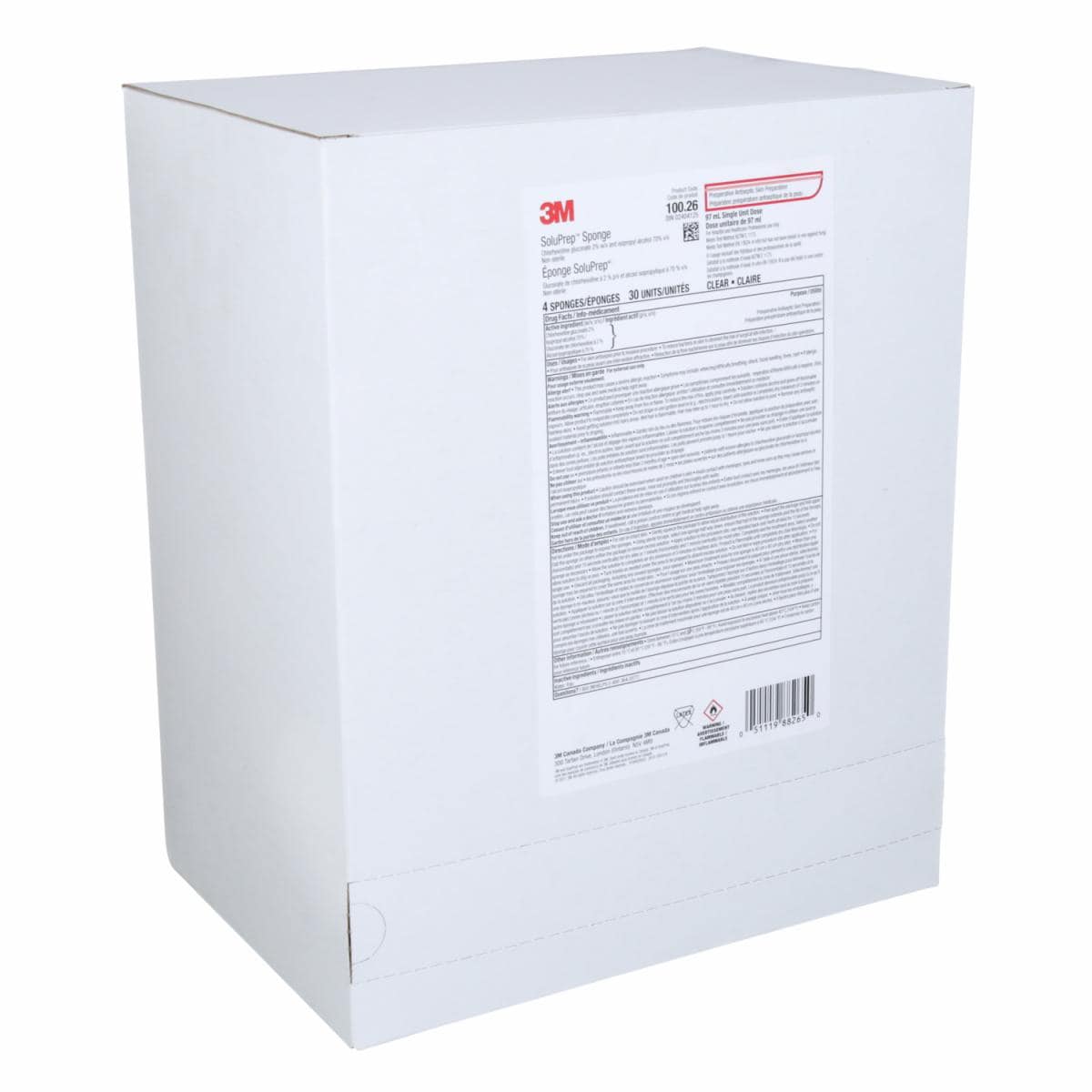 3M™ SoluPrep™ Sponge (2% w/v chlorhexidine gluconate and 70% v/v ...