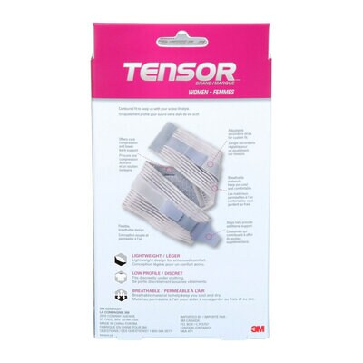 Tensor™ Women Slim Silhouette Back Support, Adjustable | 3M Canada
